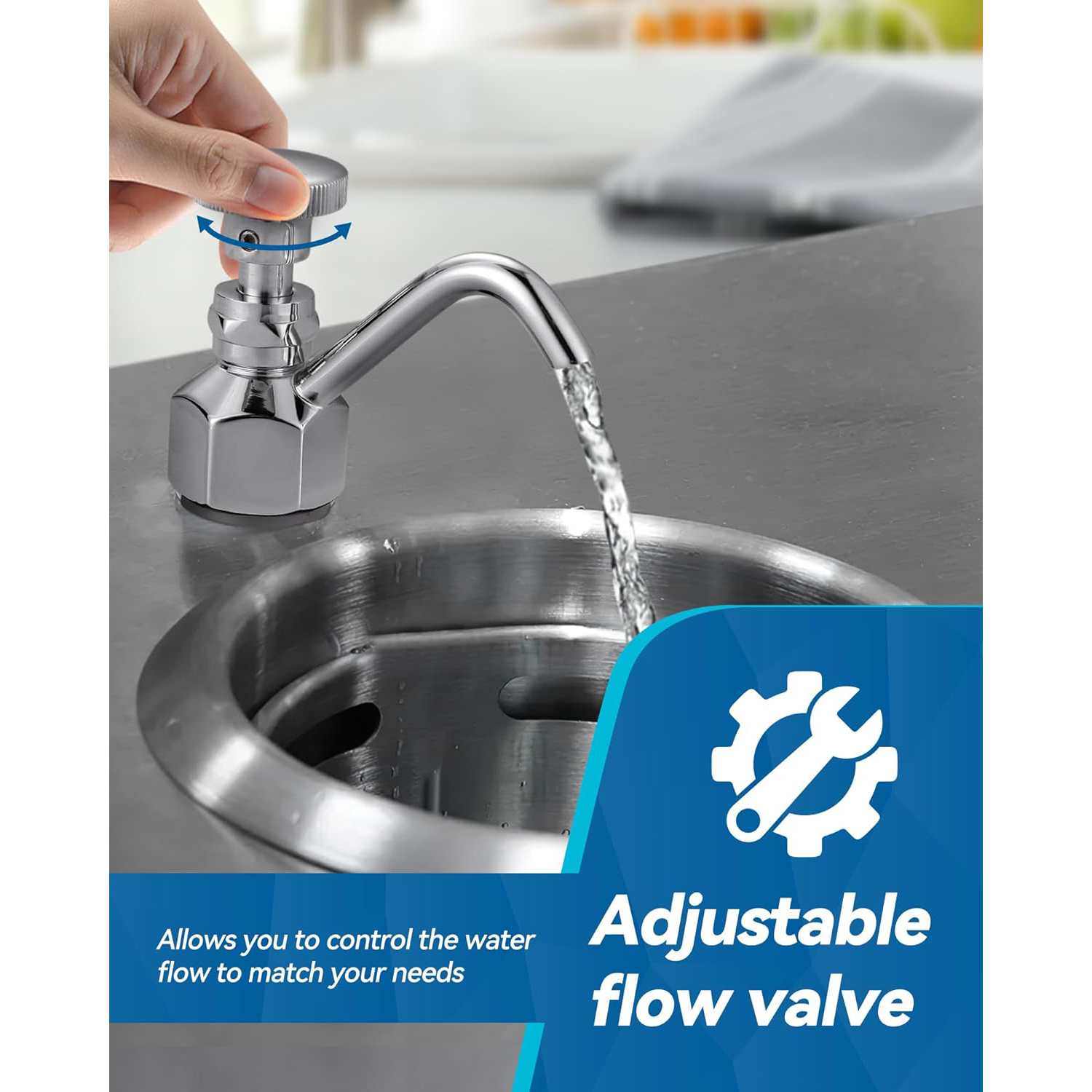 Dipper Well Faucet, IVIGA Coffee Shop Bar Counter Sink Faucet, Brass ...